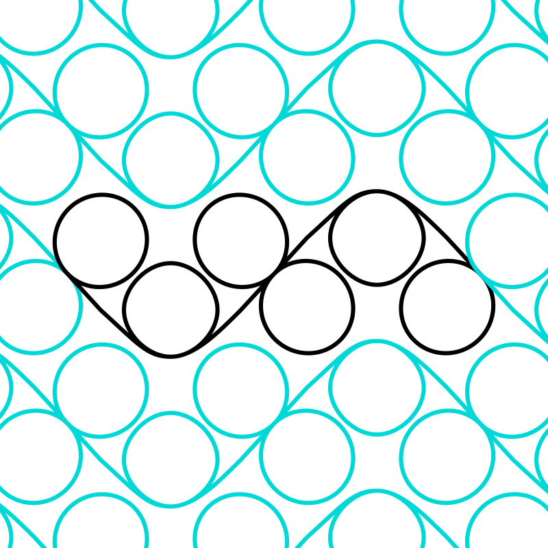 Lots O Dots - Pantograph - Ma Tante Quilting