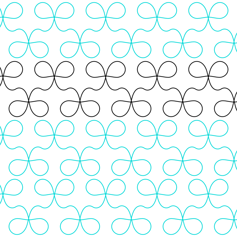 Bow-dacious Self-Print - Pantograph - Ma Tante Quilting