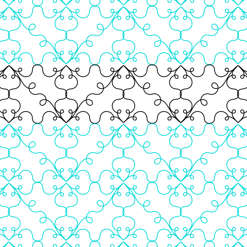 Frill Self-Print - Pantograph - Ma Tante Quilting