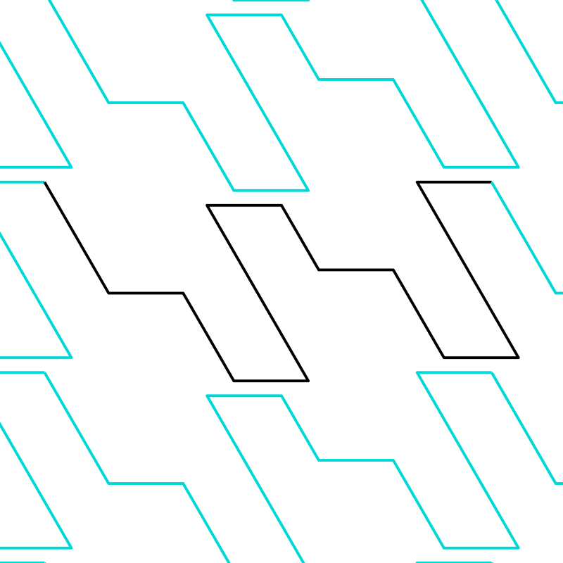 Side Shuffle - Pantograph - Ma Tante Quilting