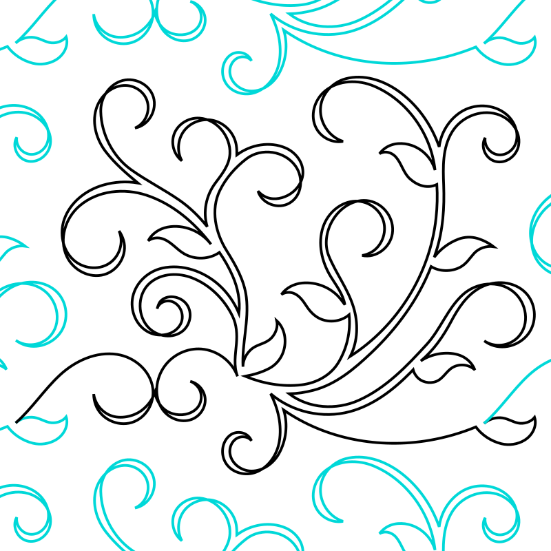 Spring - Pantograph - Ma Tante Quilting