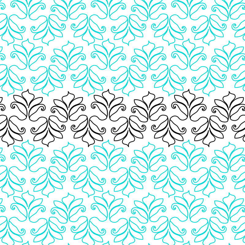 Spring Glade Self-Print - Pantograph - Ma Tante Quilting