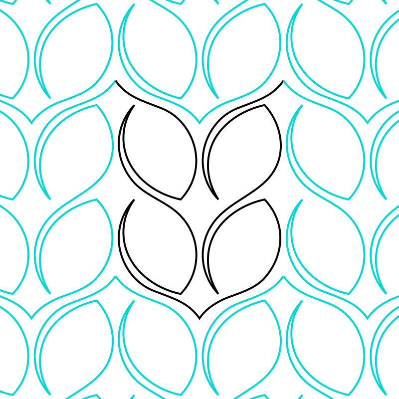 Wheaties - Pantograph - Ma Tante Quilting